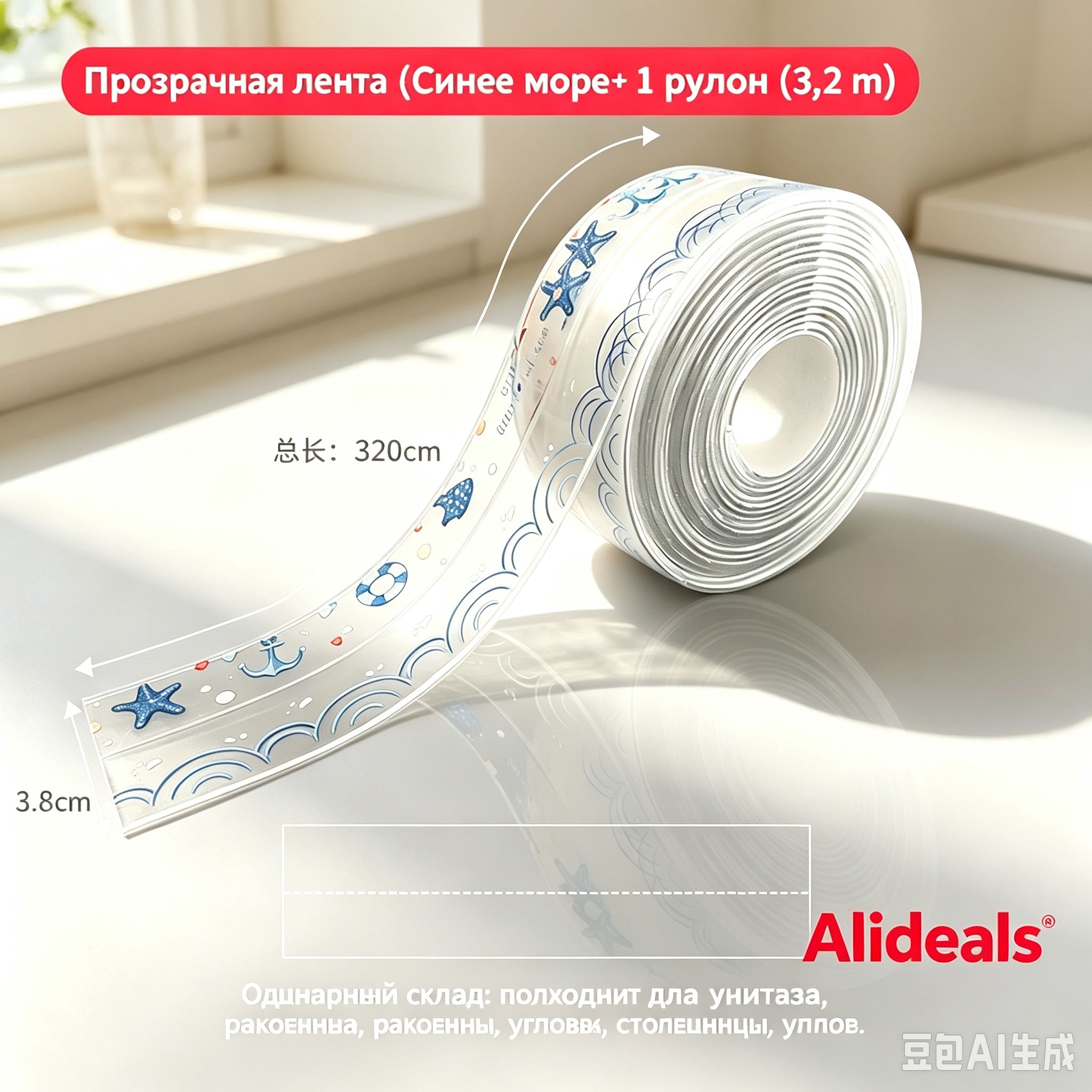Плинтус для столешницы ,320см
