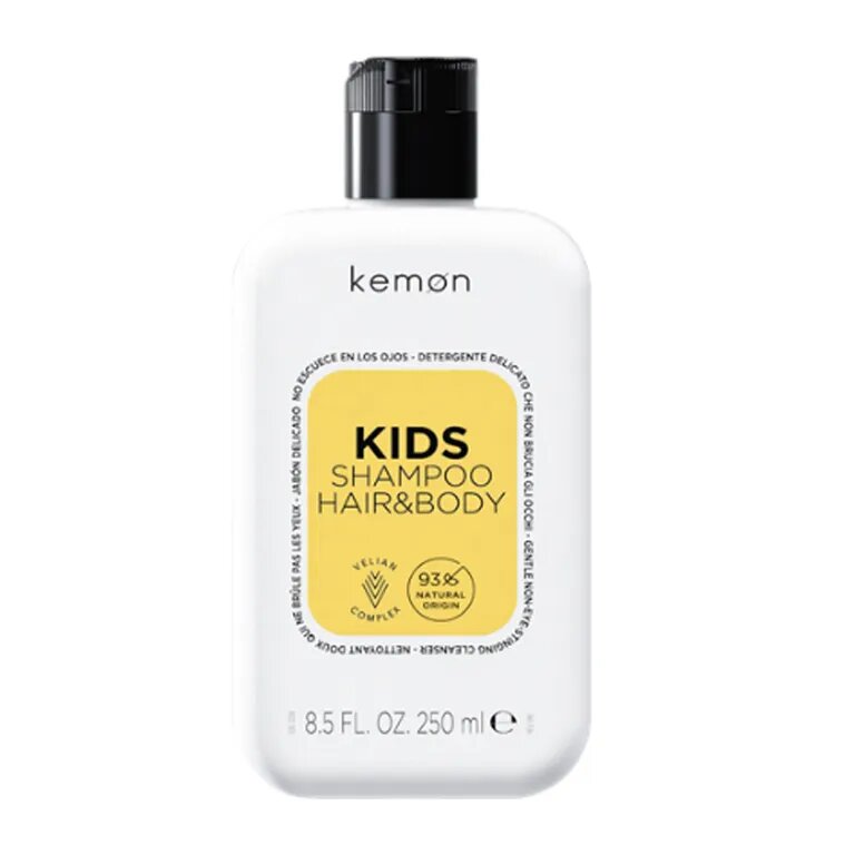 Kemon Детский шампунь для волос и тела Kids Shampoo H&B 250 мл 250 мл