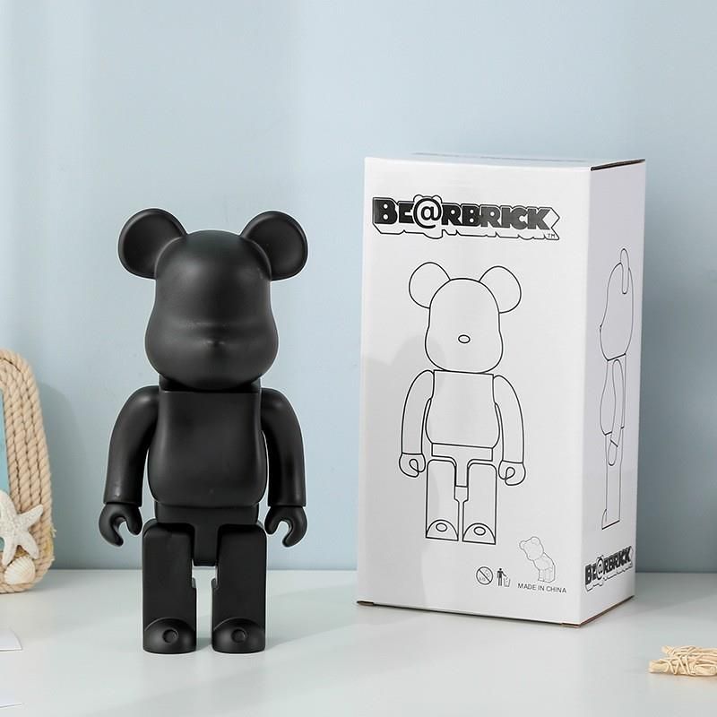 Игрушка Bearbrick Черная 28см