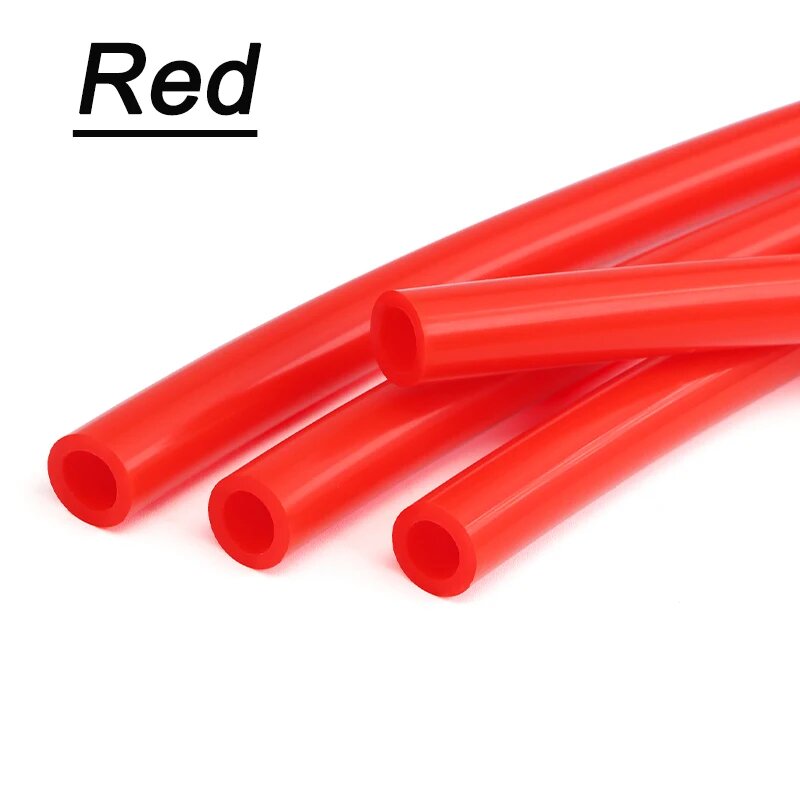 Силиконовый шланг пищевого класса 5 м 6x10mm, Красный, Red