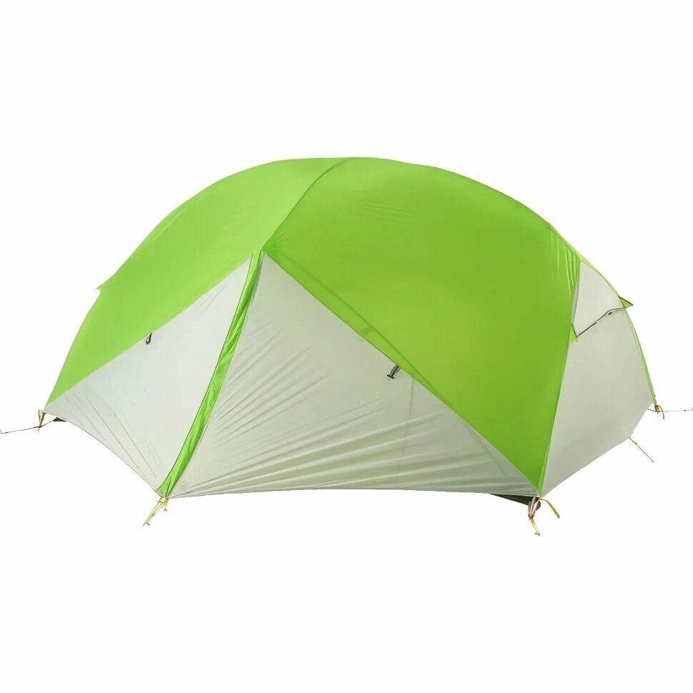 Палатка Naturehike Mongar NH17T007-M 20D, двухместная, зелено-белая, 2339449