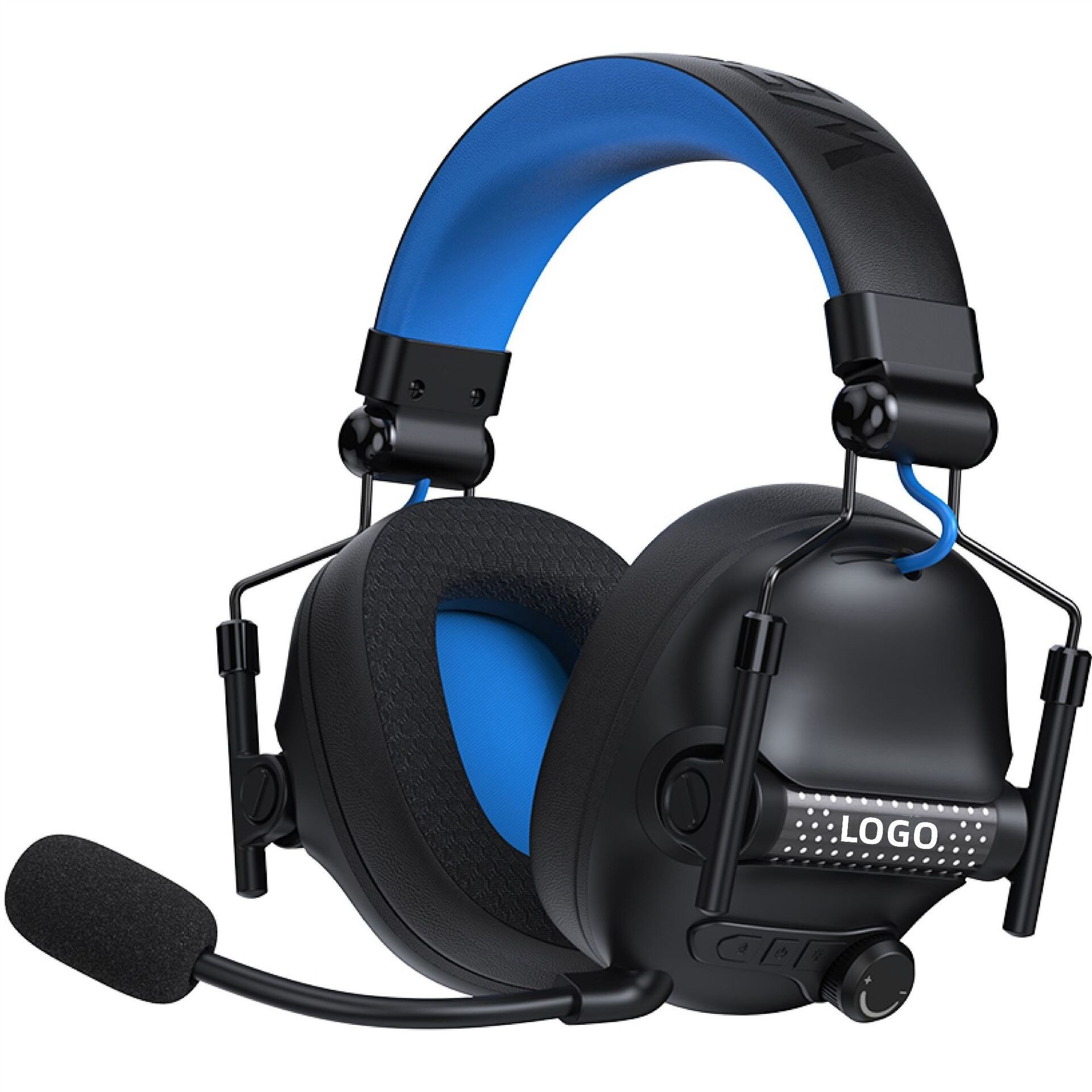 Наушники беспроводные накладные WESEARY WG2, игровые, Bluetooth 6.0/2.4G, с микрофоном, 7.1, 20 мс, 100 ч