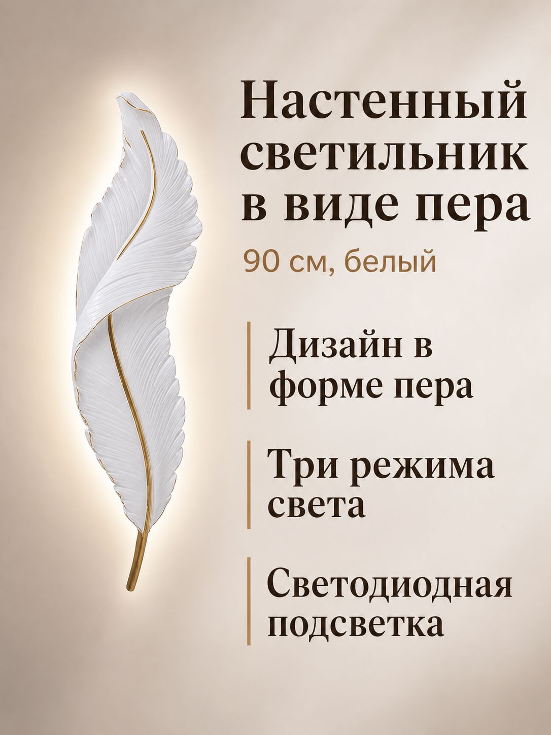 Настенный светильник, LED, 20 Вт