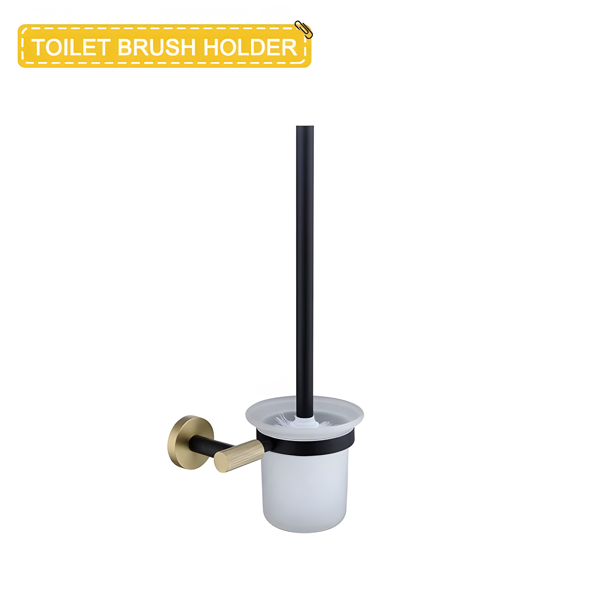 Набор аксессуаров для ванной из нержавеющей стали, Toilet Brush Holder