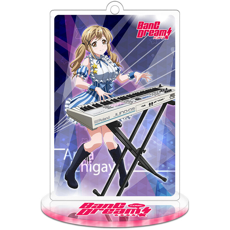 Poppin' Party BanG Dream! Набор из 5 акриловых стоек с Маки Нисикино и Рими Сасаки