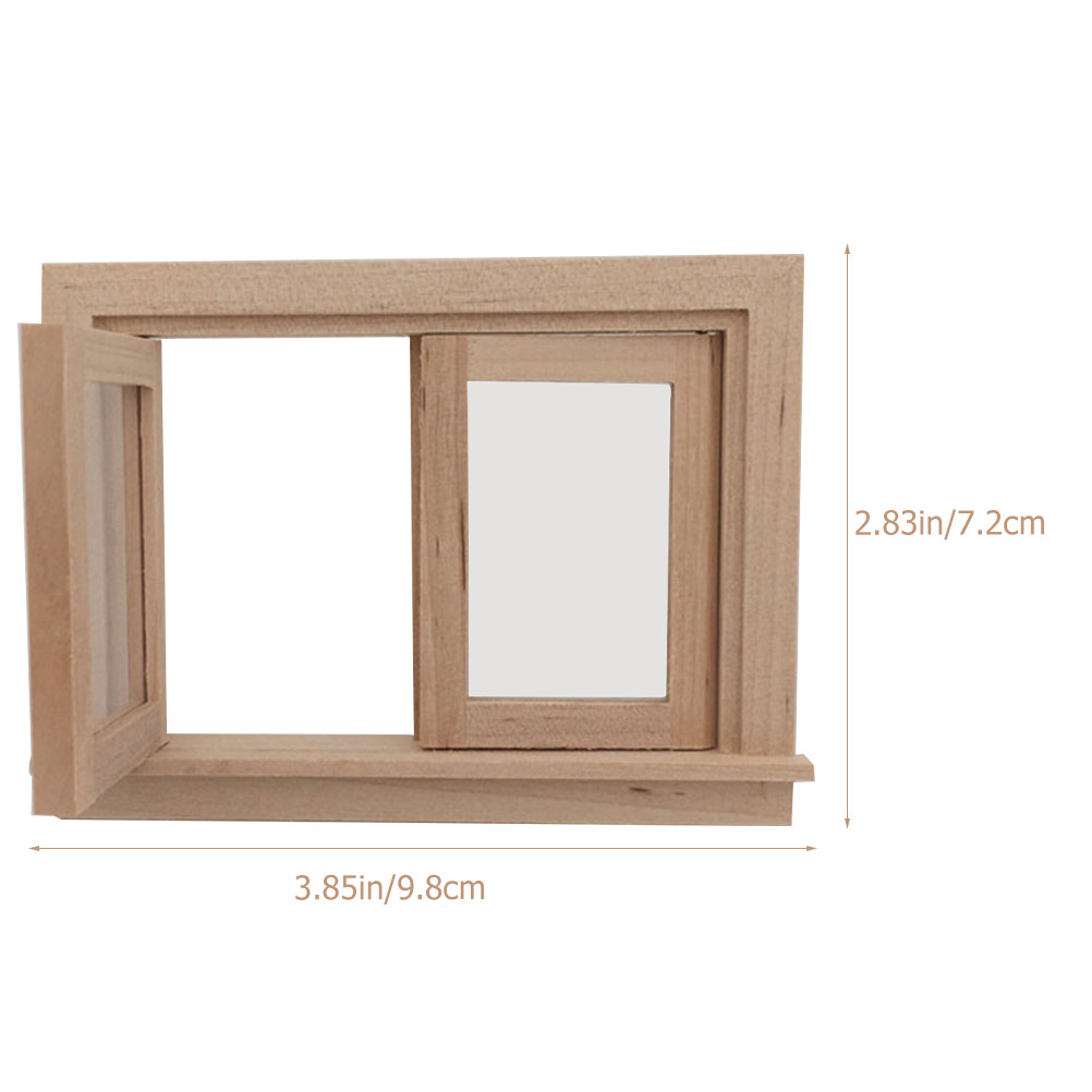 Оригинальное Окно Для Мини Дома Игрушка Для Творчества 9.8X7.2Cm