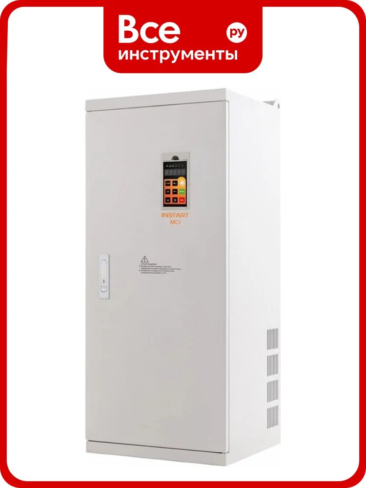 Преобразователь частоты INSTART mci-g280/p315-4f 280квт/315квт, 540а/600а, 3ф, 380в, 50гц/60гц, ip20, с панелью управления 000 43100