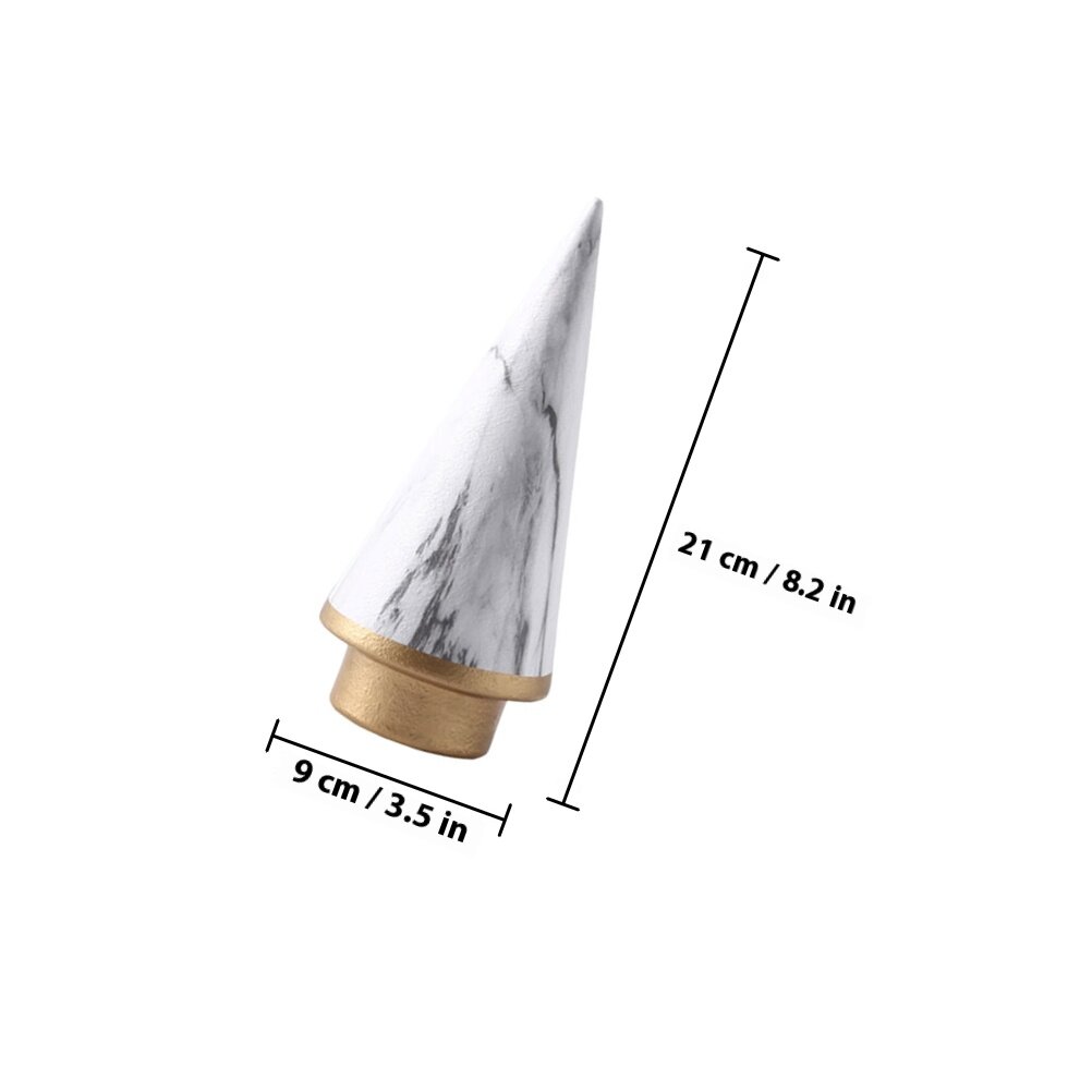 Новогодняя Елка Мини Фигурка Керамическая 21x9Cm Для Дома Офиса
