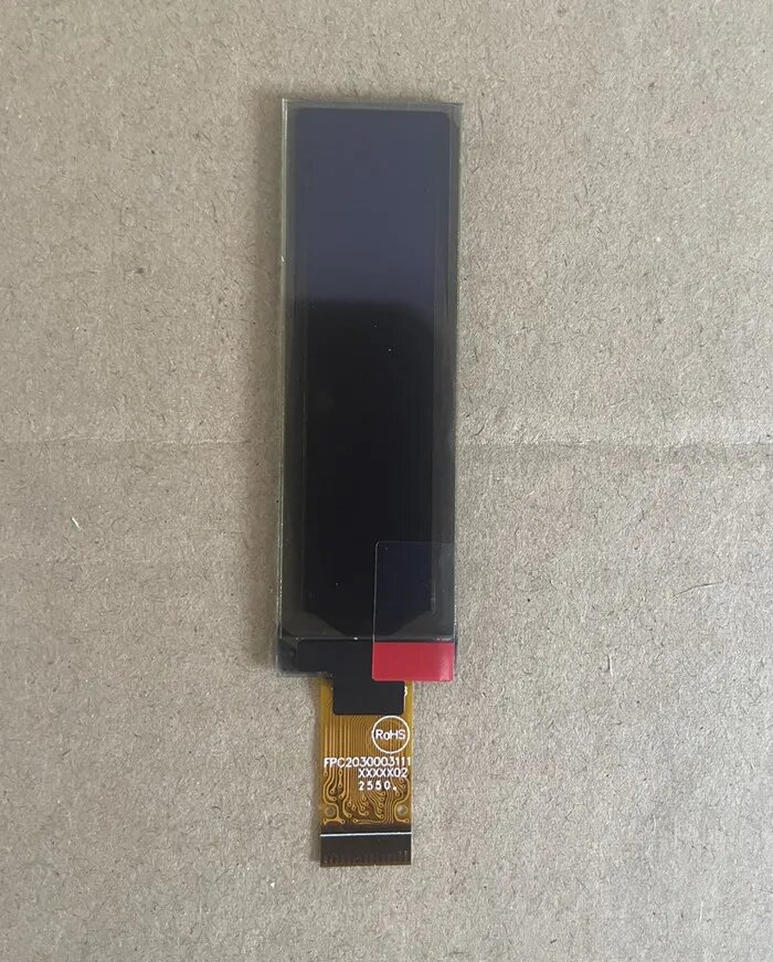 OLED-дисплей Maithoga 2.08", белый, 256x64, SPI/I2C