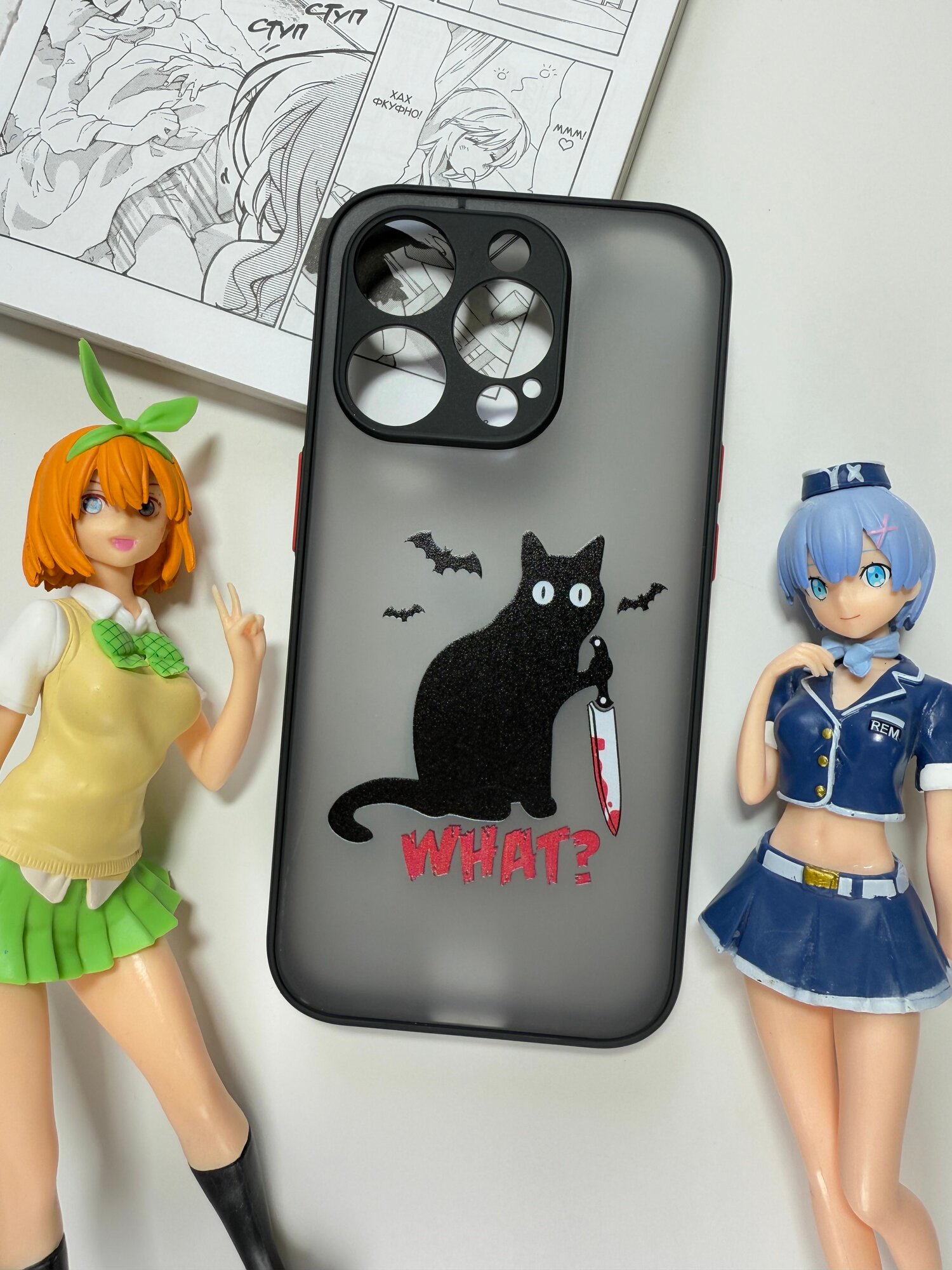 Чехол-Накладка для смартфона Apple iPhone 15 Pro, материал силикон, цвет белый