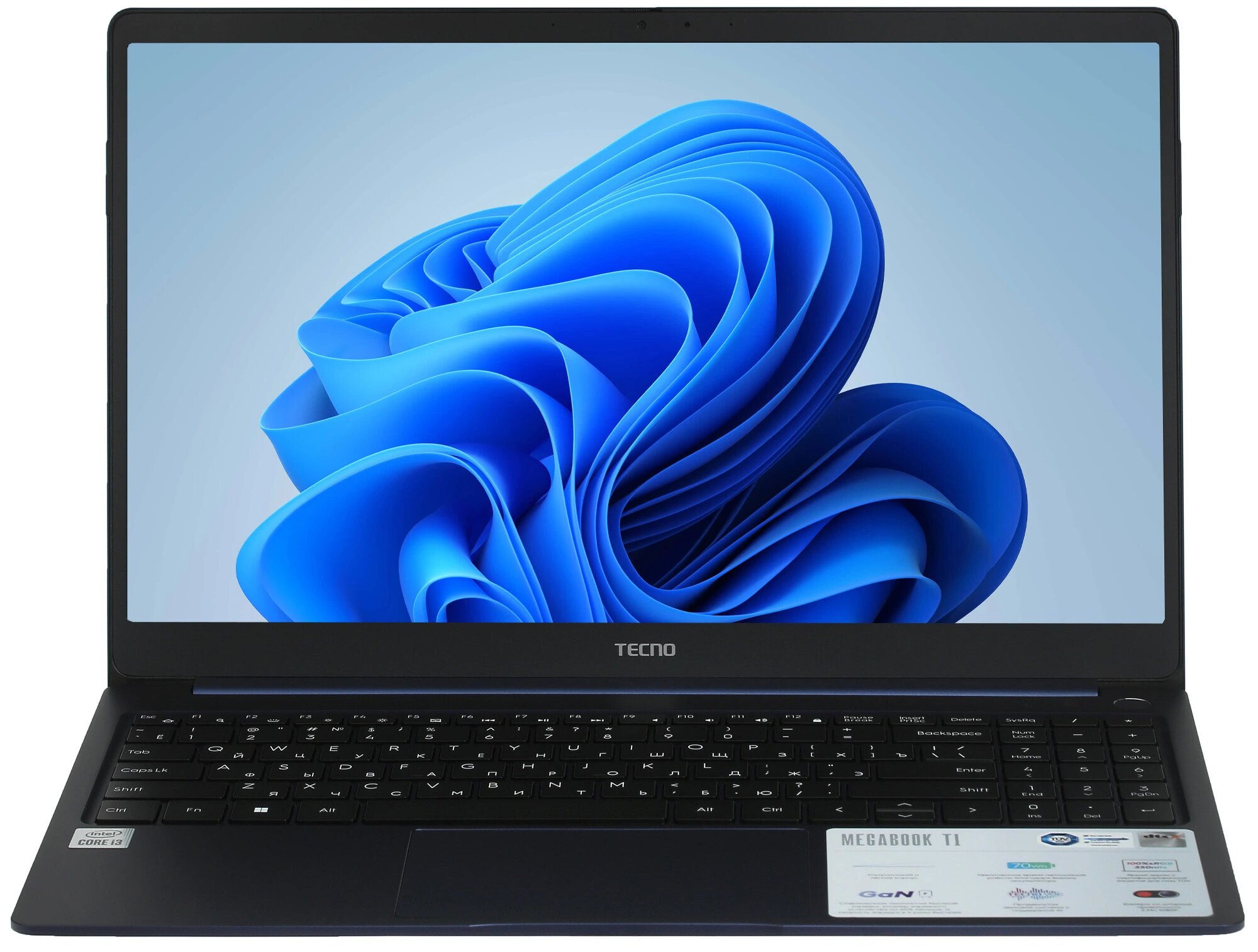 15.6" Ноутбук Tecno Megabook T1 синий
