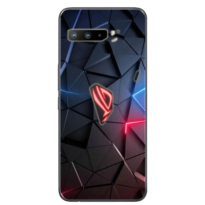 Чехол для телефона Asus Rog 3 ZS661KS, черный бампер, силиконовый мягкий чехол 11, For Rog Phone 3