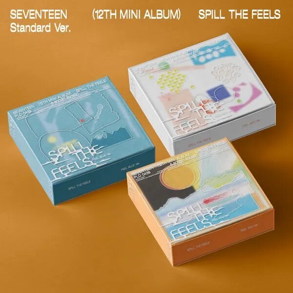 Мини-альбом SEVENTEEN SPILL THE FEELS (12th Mini Album), CD, К-поп, 2024