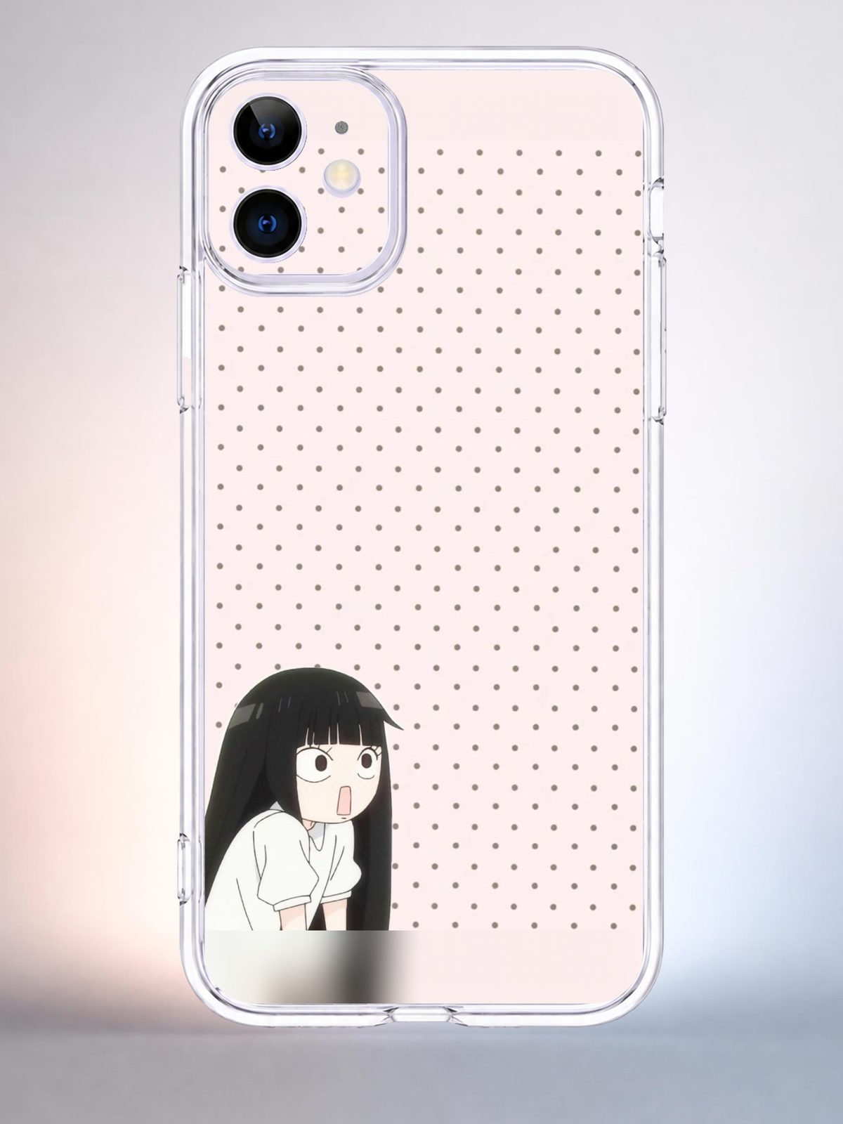 Чехол iPhone 11 Аниме девушка Y2K Indie Sleaze