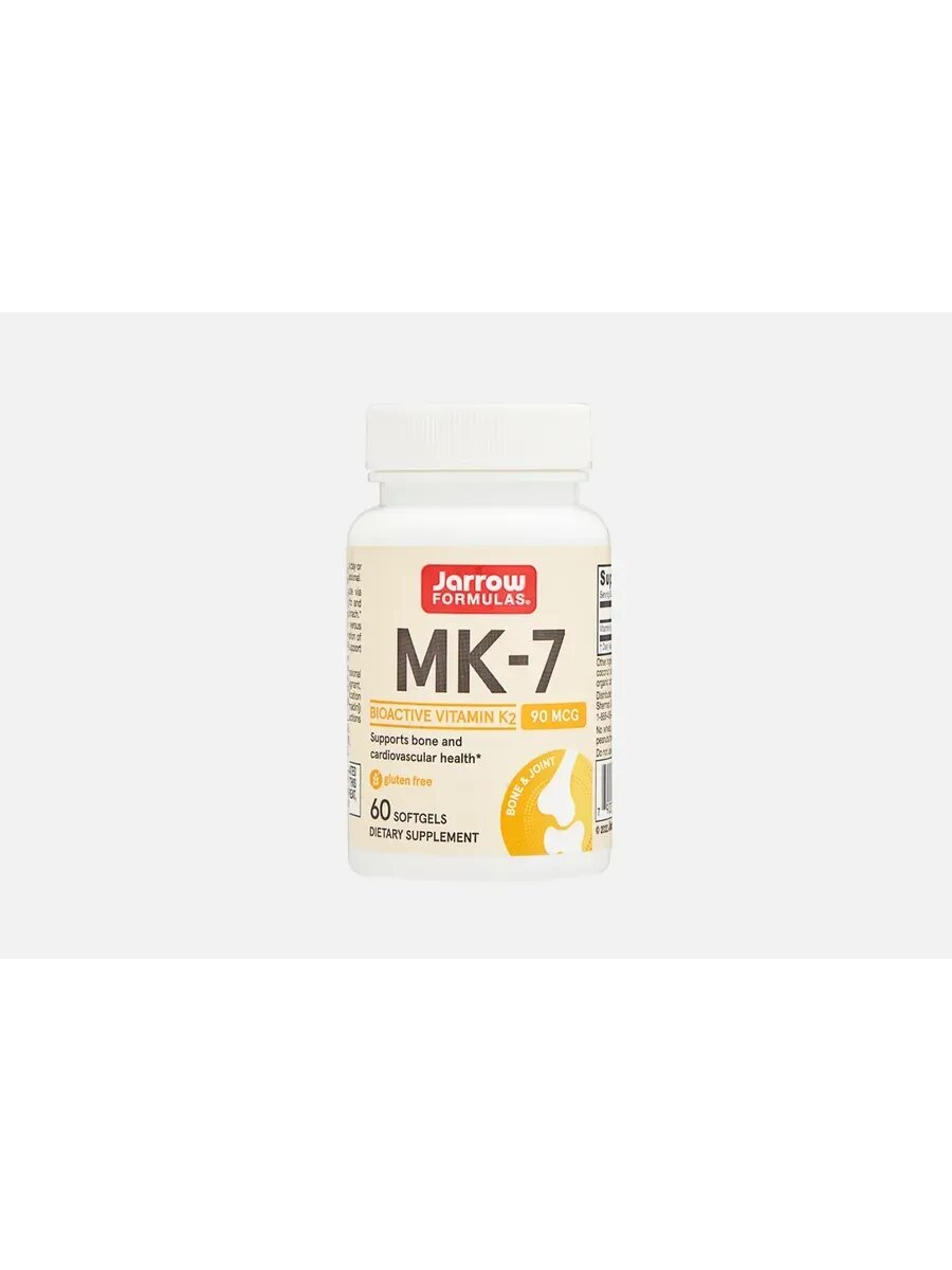 #Jarrow Formulas MK-7 в капcулах Витамин K2 60шт#