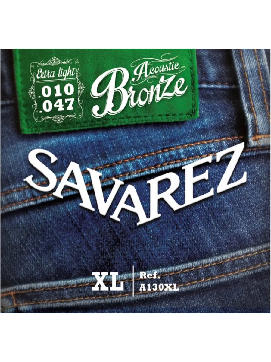 Комплект струн для акустической гитары Savarez A130XL