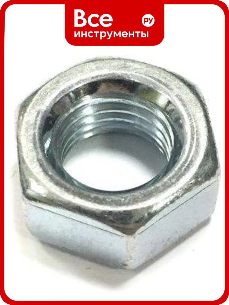 Гайка шестигранная SORREX М20 DIN 934, шаг резьбы 2,5, класс 8 (50 штук) 0934-1-20-50