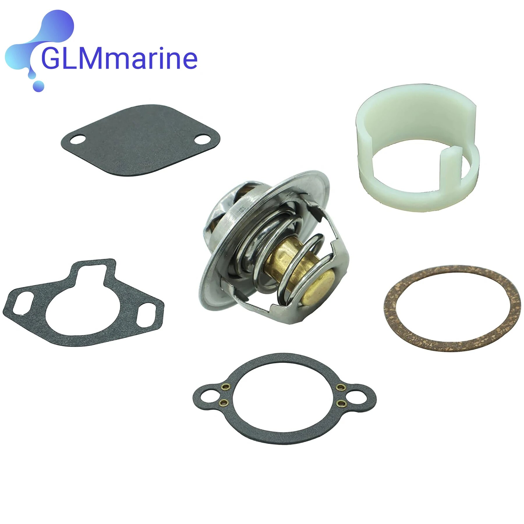 Ремкомплект термостата GLMMARINE 71℃ 160°F для Mercruiser