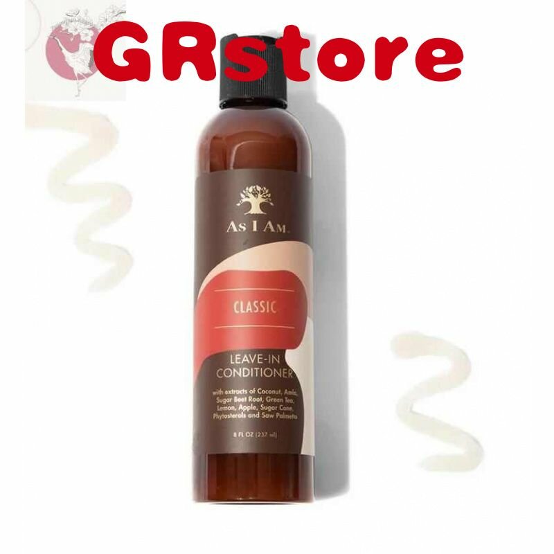 As I Am, leave-in, conditioner, несмываемый кондиционер для кудрявых волос, кгм, 237 ml