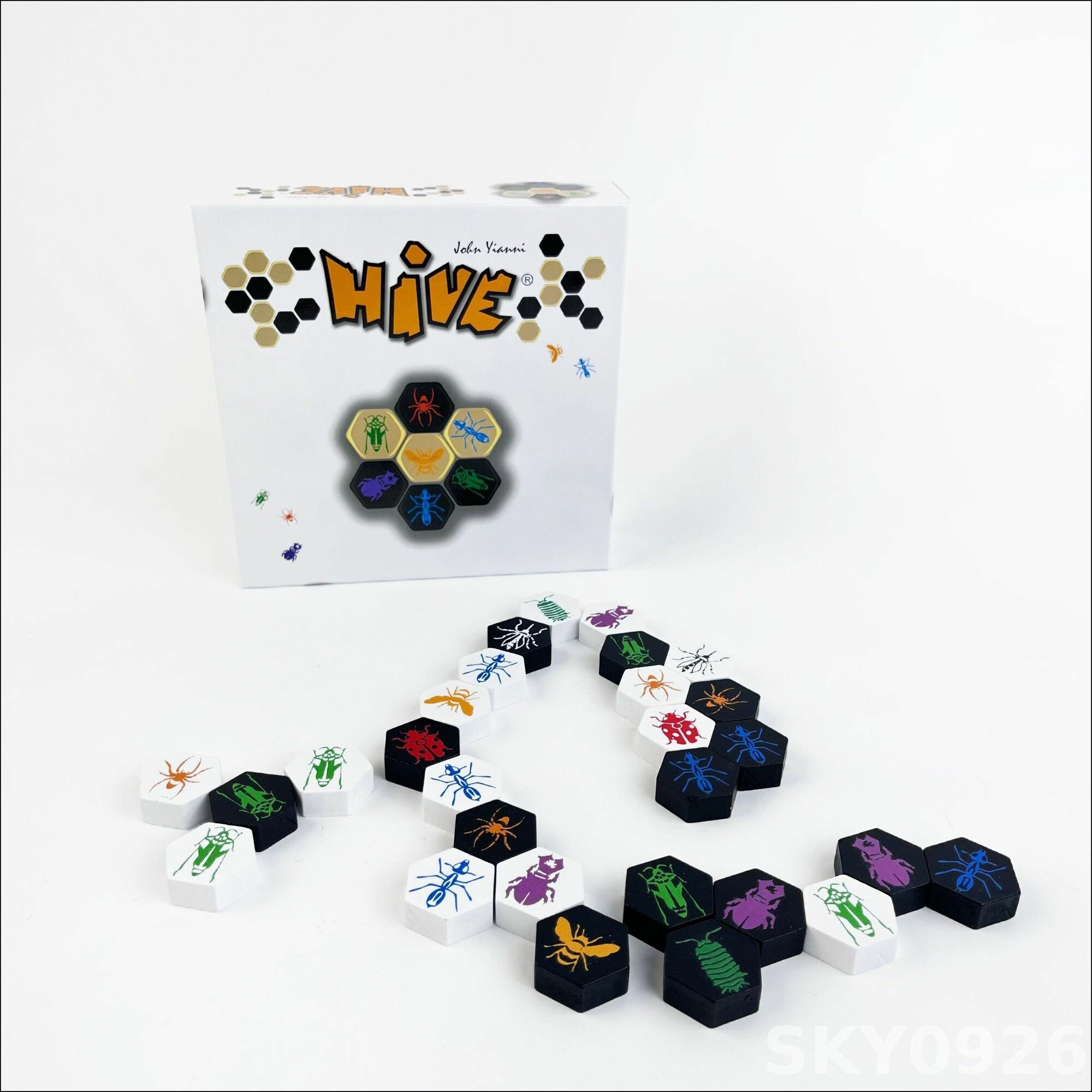 Стратегическая настольная игра "улей" для 2 игроков, 20 мин, Портативные шахматы с насекомыми и магнитными плитками, менее абстрактная настольная игра для путешествующих пар