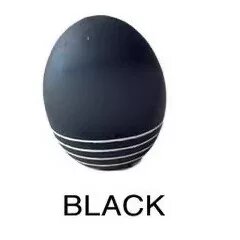 Резиновый звуковой гольф-мяч черного цвета, диаметр 4,3 см, мягкий материал для снятия стресса для взрослых