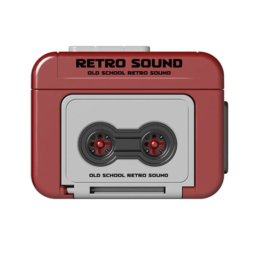 ESTONE Кассетный плеер, красный