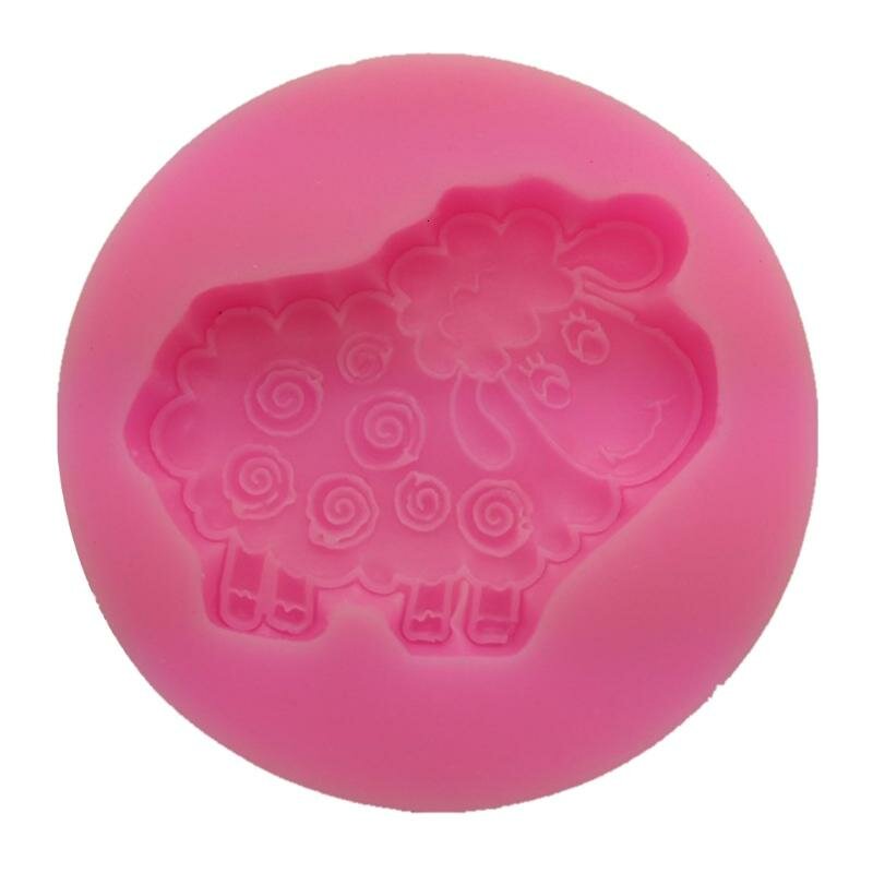 Силиконовая форма для свечей "Овечка"