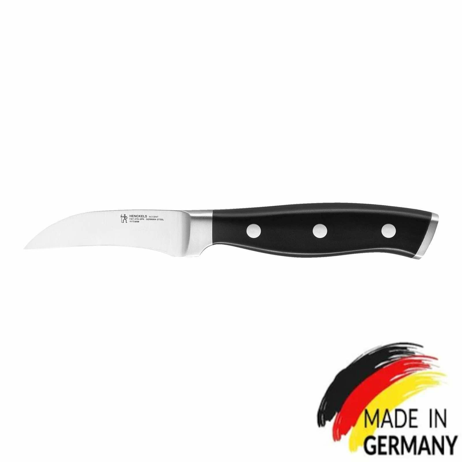 Нож Henckels by ZWILLING Accent Германия для чистки овощей, с лезвием 7 см