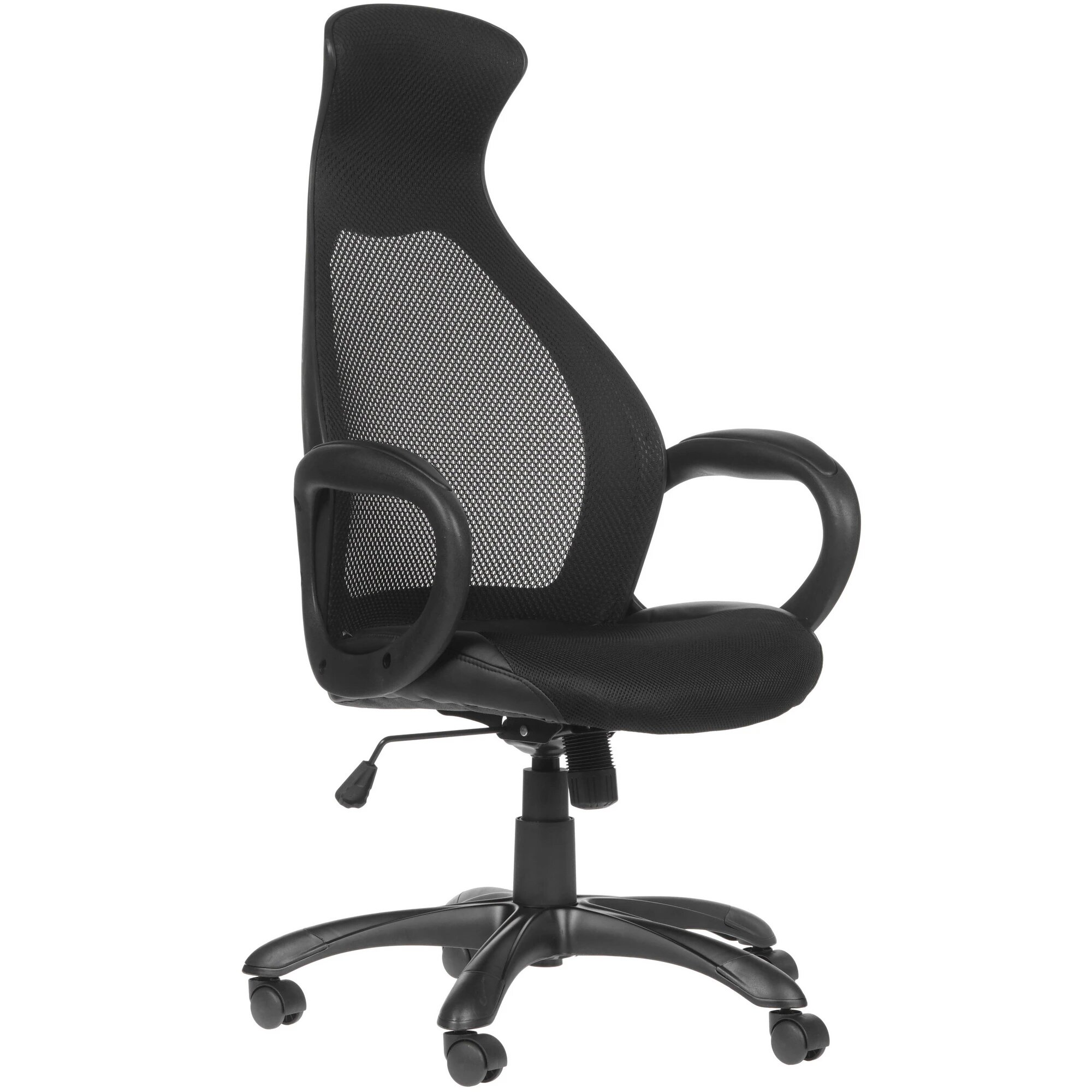 Кресло офисное BRABIX PREMIUM Genesis EX-517, черный, пластик, сетка/ткань/экокожа