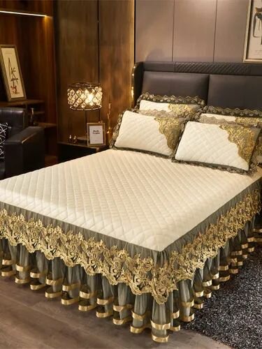 Покрывало с наволочками Velvet bedspreads, Бархат с размерами: 200 см х 180 см