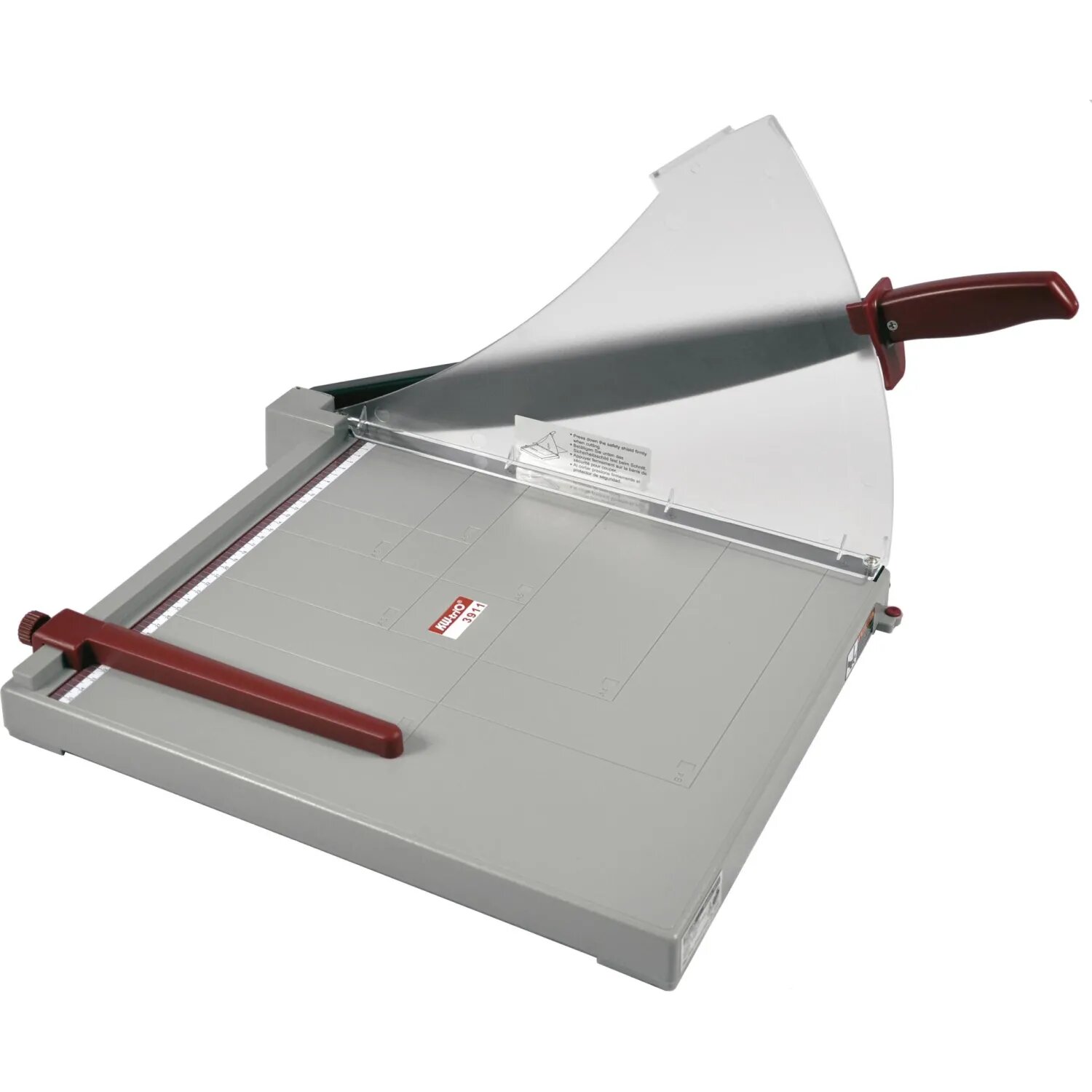 Резак для бумаги Kw-Trio 3911, А4, 385 мм, 10л, сабельный