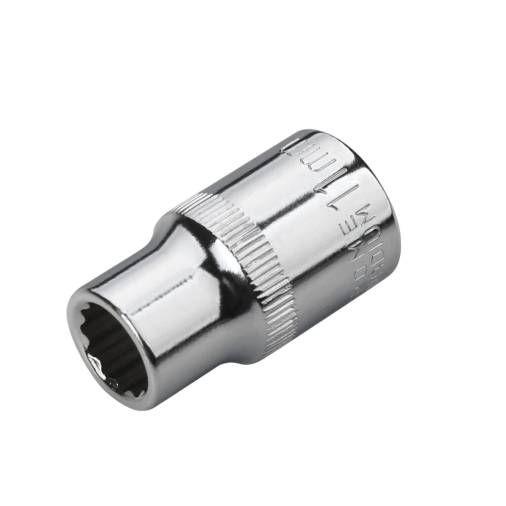 Сверхмощный 12-Точечный Короткий Торцевой Бит 1/2-дюймовый Привод 8-20 мм с Храповым Ключом для Ручного Инструмента для Ремонта Автомобилей