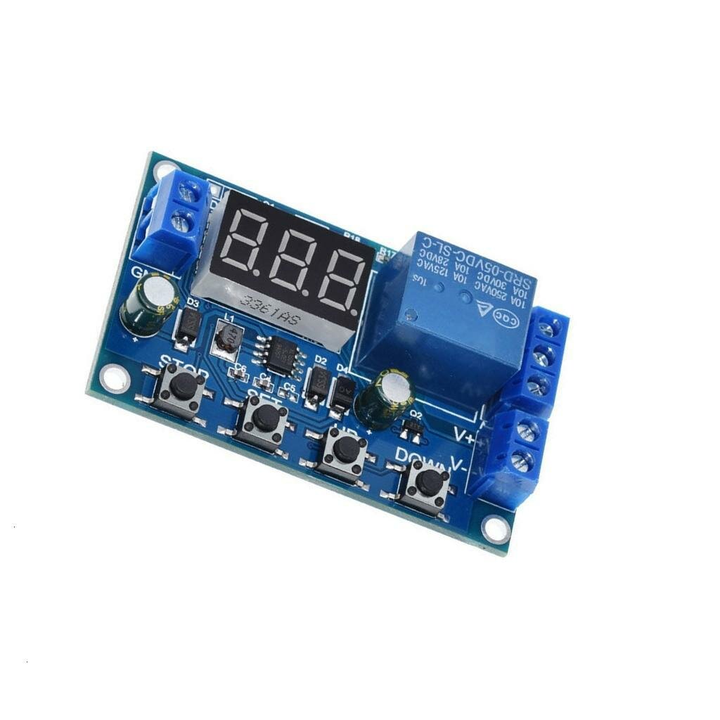 Зарядное устройство, Модуль зарядки и разряда аккумулятора встроенный вольтметр для защиты от пониженного напряжения и перенапряжения