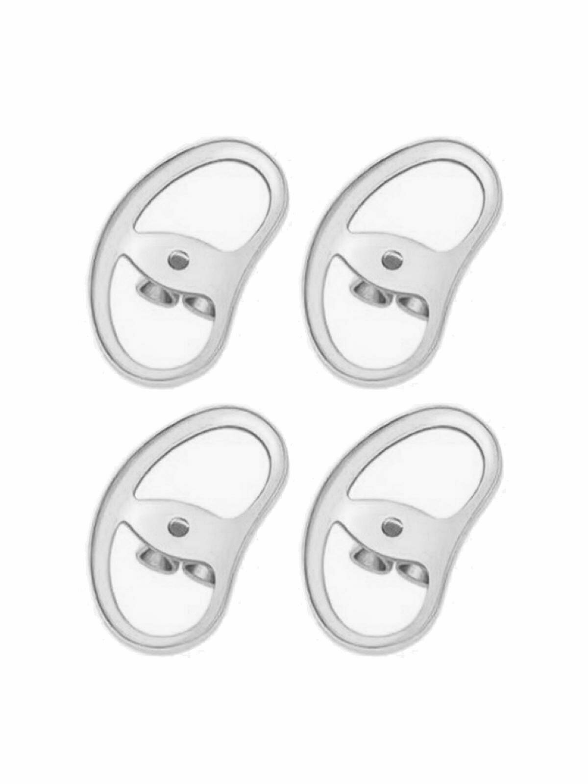 4шт Фиксаторы для сережек, фиксаторы для больших сережек, задники для проколотых ушей
