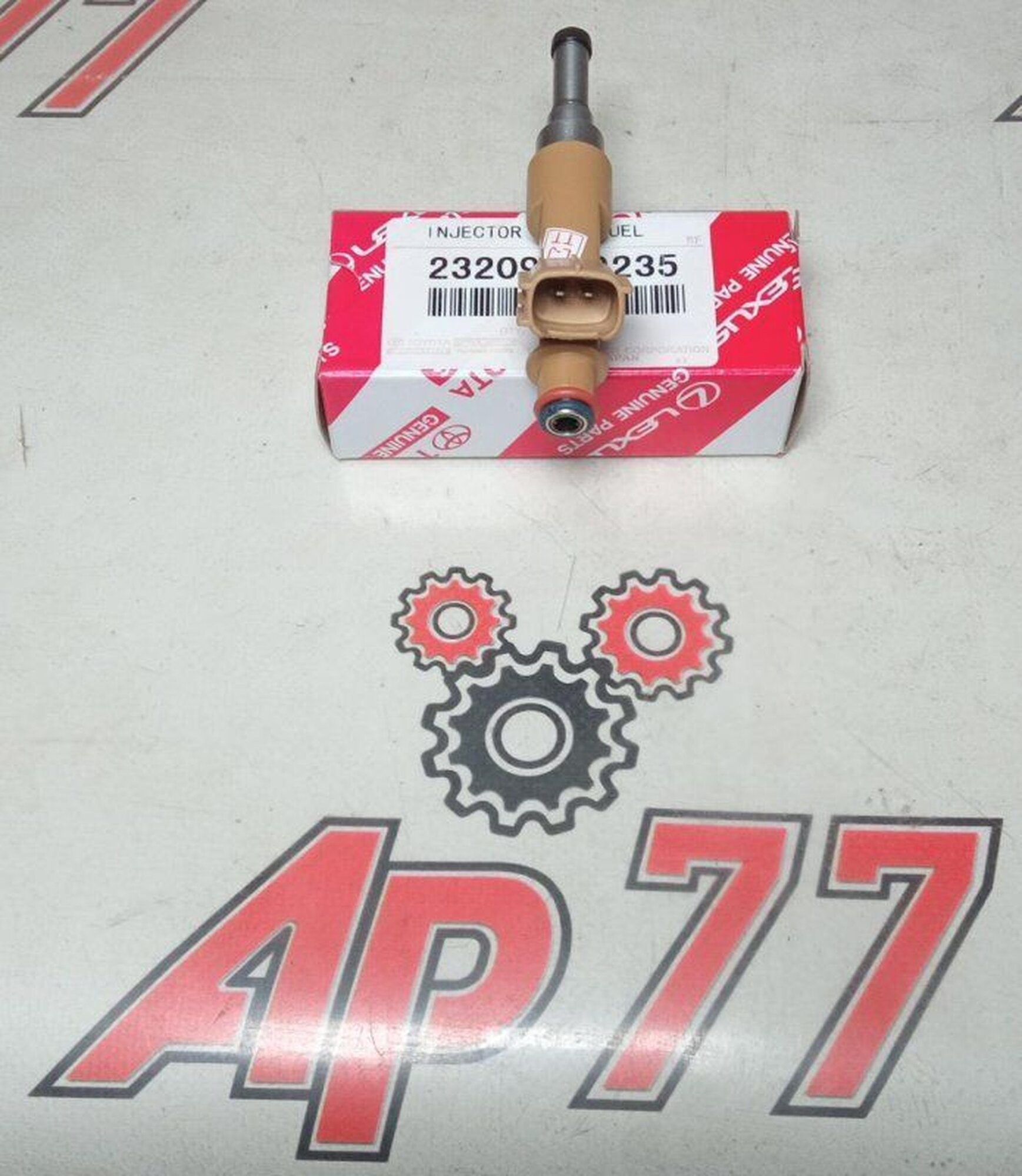 Инжектор форсунка бензиновая TOYOTA, 23209-39235, 1 штука, для автомобиля