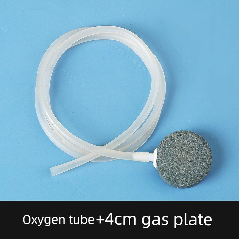 Кислородный шланг с 4-сантиметровым аэратором для аквариума, тихая аэрация, высококачественные аксессуары