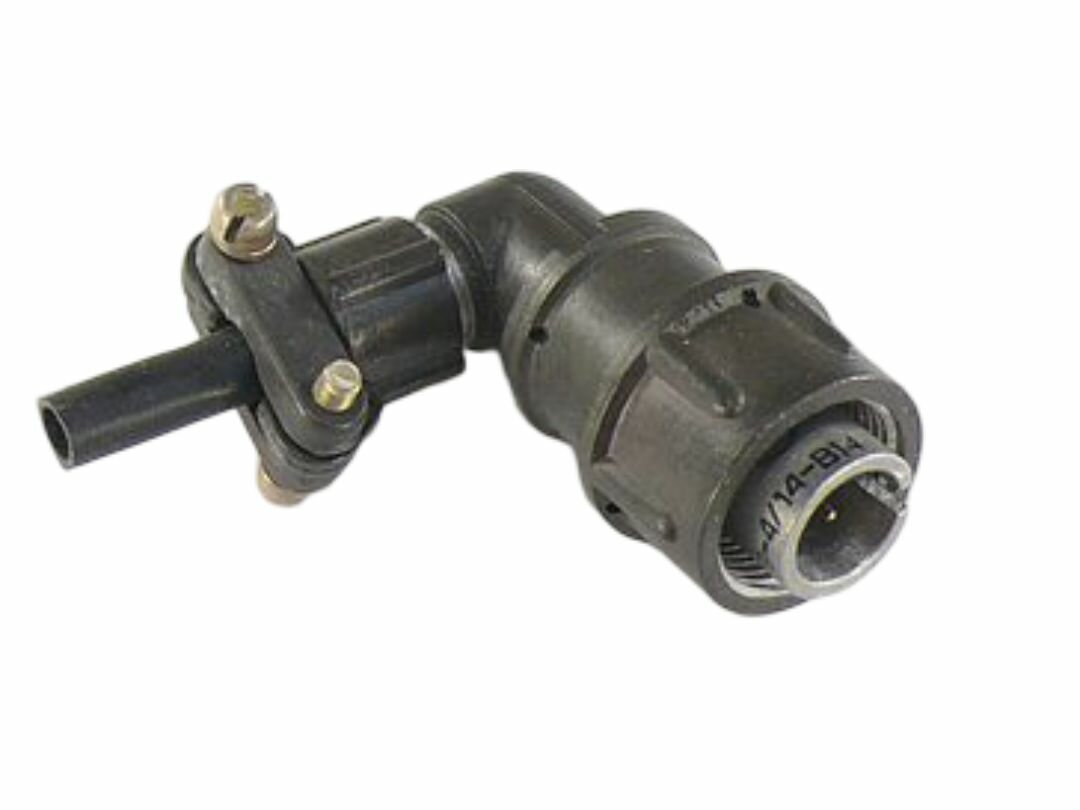 Вилка кабельная угловая на 4 контакта ОНЦ-РГ-09-4/14-В14, 1шт