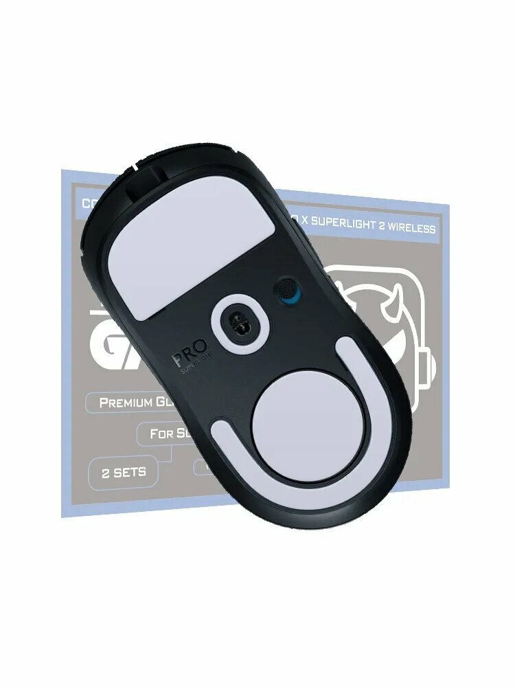 Глайды для мыши Logitech G PRO X Superlight 2 Wireless / Ножки для игровой мыши / TALONGAMES Glides ICE