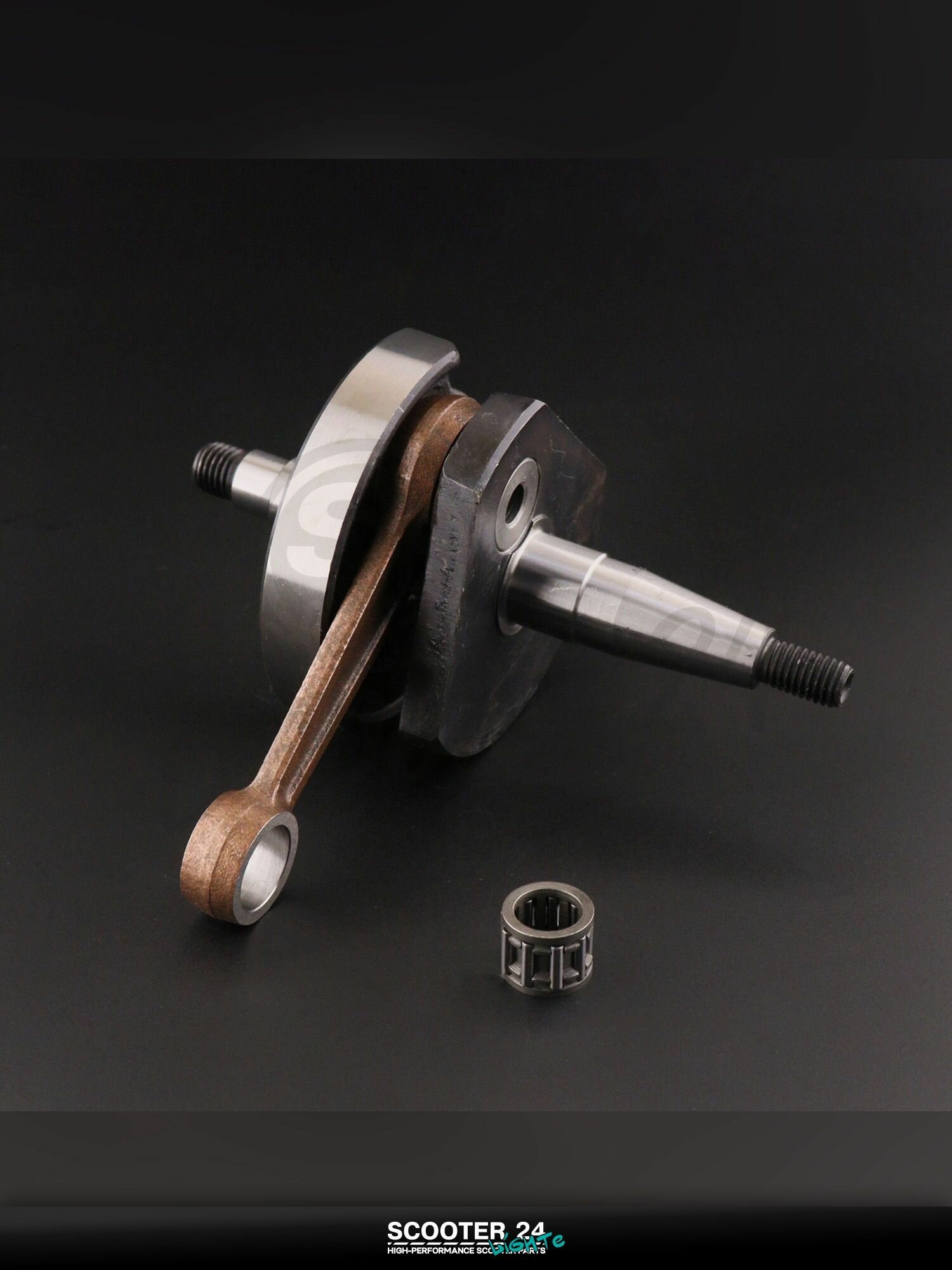 Коленвал на мотоцикл / скутер / мопед VESPA 50 кубов (под сепаратор 16 мм) (+сепаратор) "STAYER"