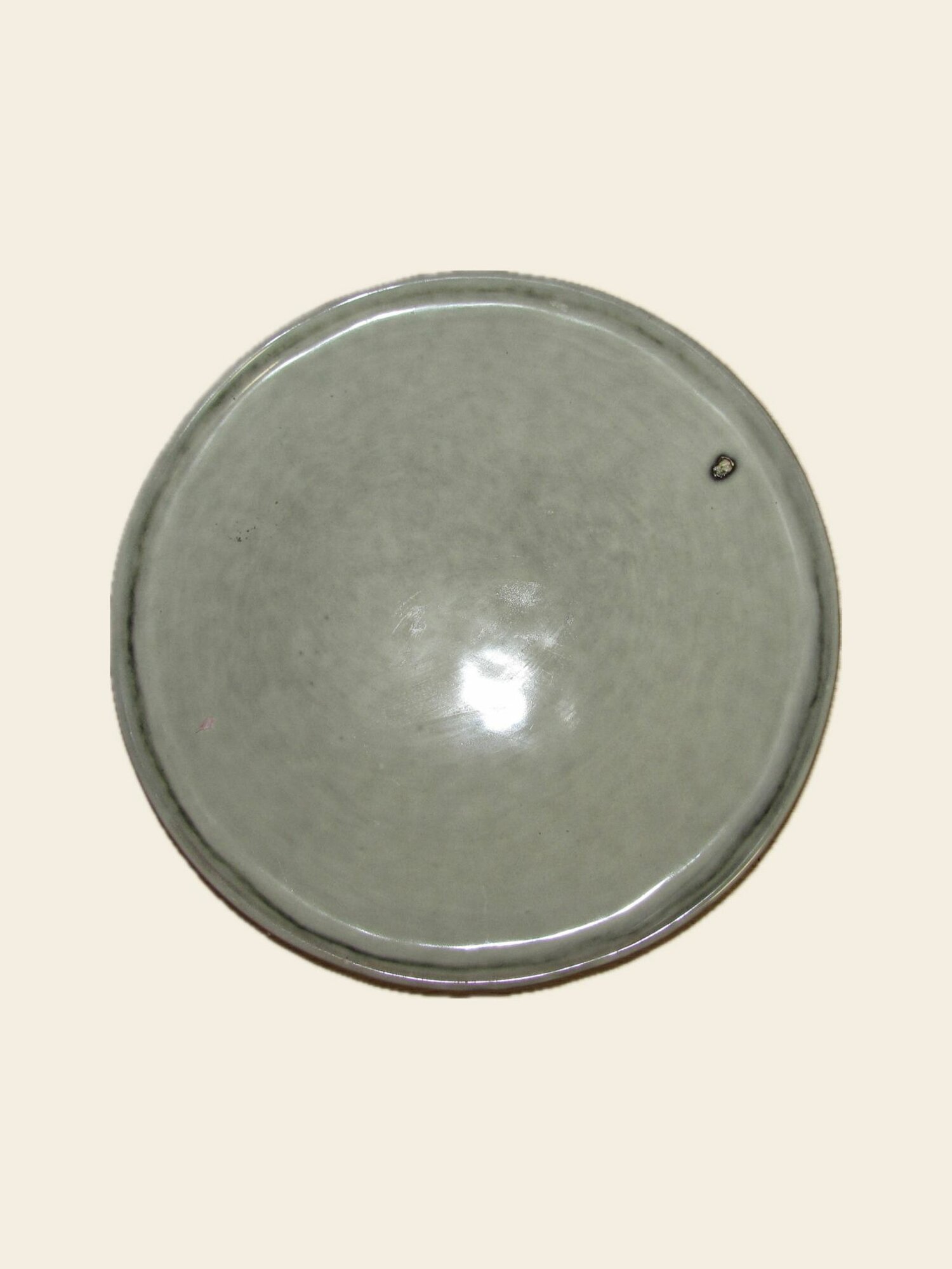 Тарелка "Крапинка" - керамическое блюдо 21 21 см для сервировки и интерьера, поднос для украшений