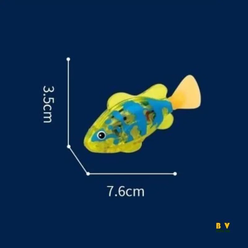 Игрушка-роботышка Robo Fish "Четыре рыбы", интерактивная, пластик, 1-3 лет, 4шт — фото 1