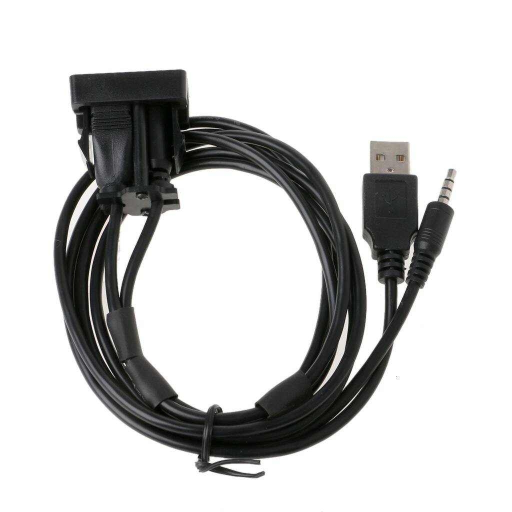 USB-адаптер для автомобиля и лодки, Черный