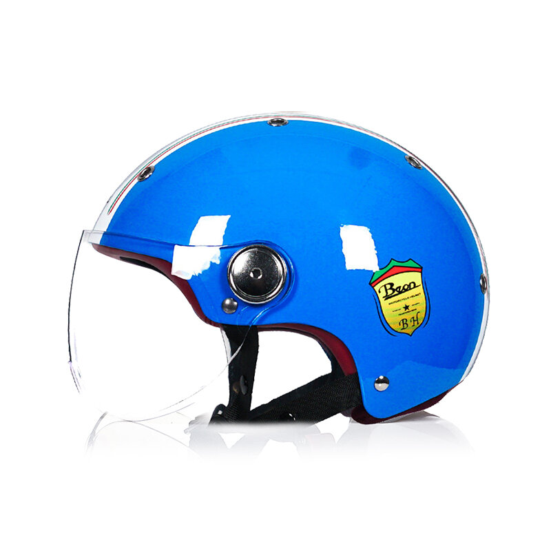 Полуоткрытый шлем ABS унисекс BEON CCC с одним визором, ferrari, M EU