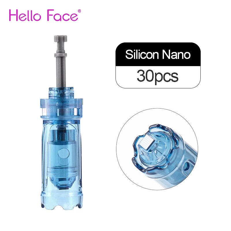 Насадки Hello Face Silicon Nano 30 шт.