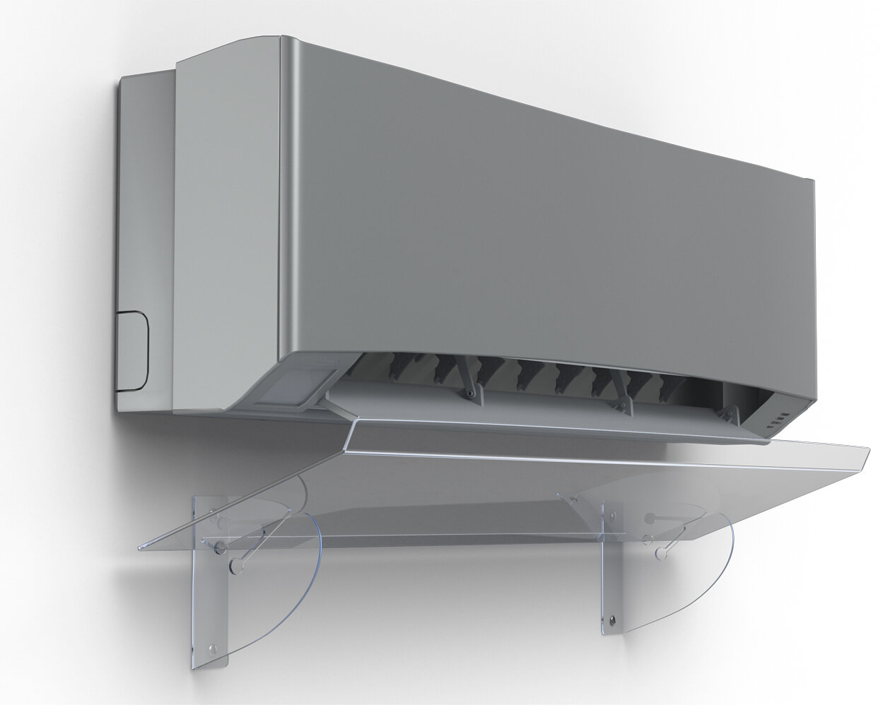 Экран для кондиционера настенного, "Лайт", 700 мм