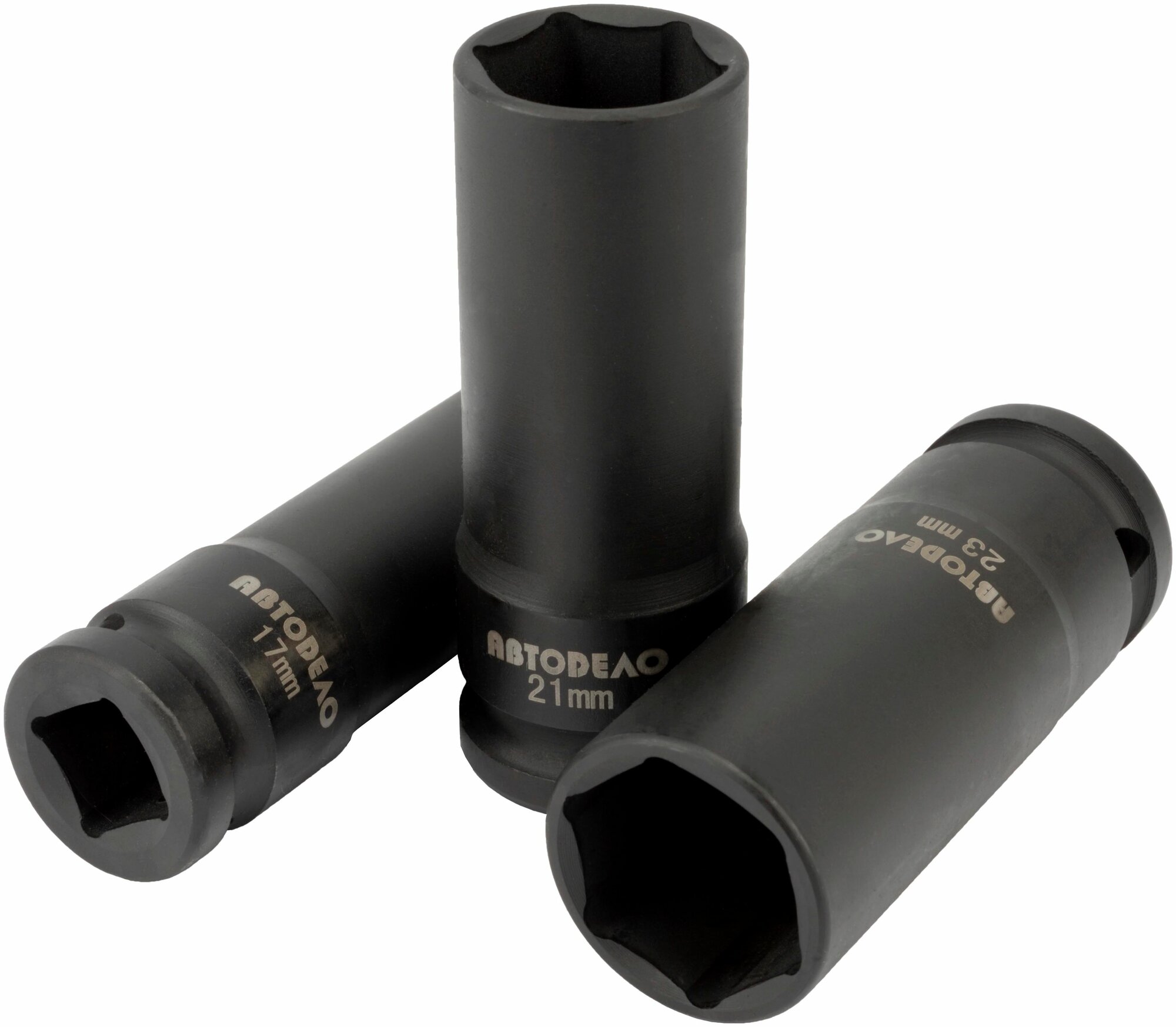 Головка ударная колёсная *19 тонкостенная (DR1/2"; L-78mm) АвтоDело 39223