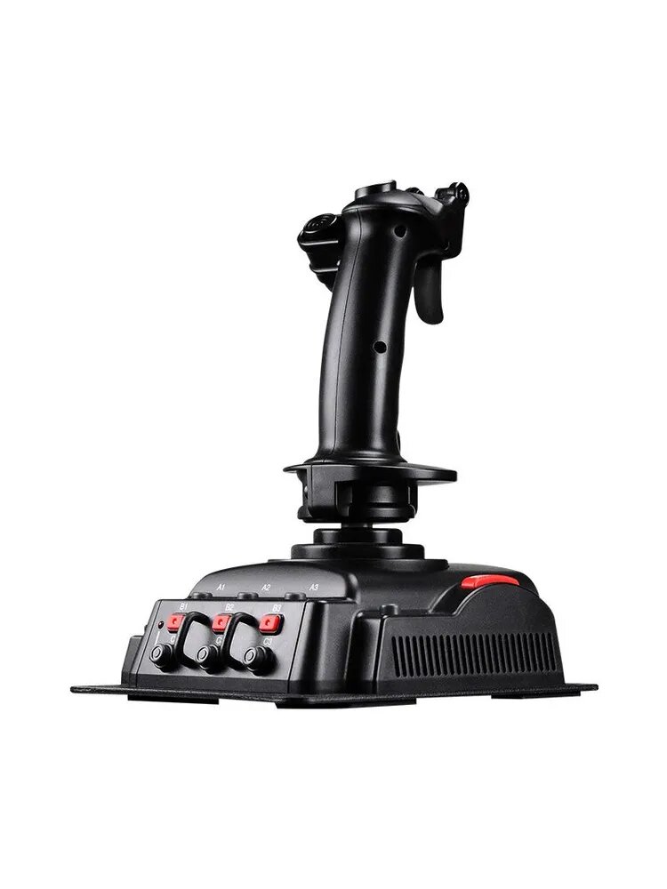 Джойстик Для Авиасимулятора черный матовый USB проводной аксессуар для игровой приставки