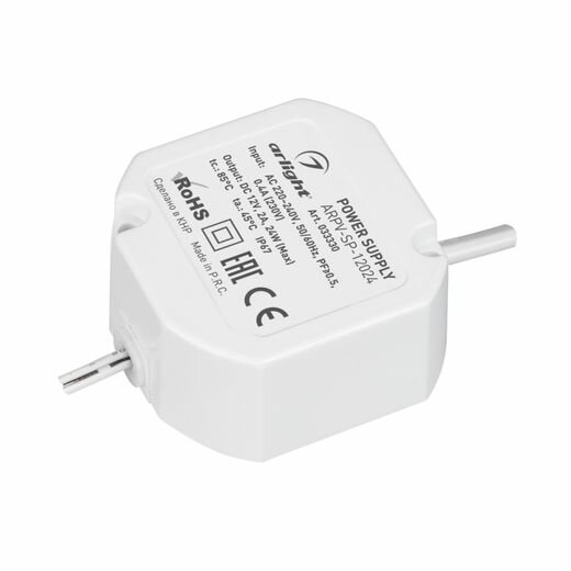 Блок питания ARPV-SP-12024 (12V, 2A, 24W)