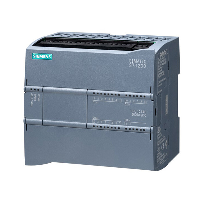 SIMATIC S7-1200, центральный процессор CPU 1214C AC/DC/RLY, вх/вых 14 DI,10 DO реле 2 A, 2 AI, SIEMENS, 6ES72141BG400XB0, 6ES7214-1BG40-0XB0