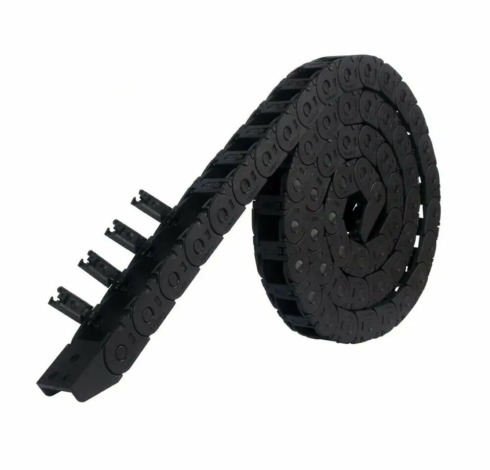 Гибкий пластиковый кабель-канал 10x11 мм открывающийся